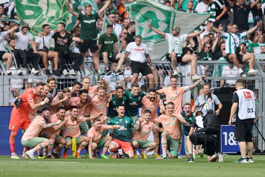 Werder Bremen esitti uskomattoman nousun! Lisäajalla tappioasemasta ...